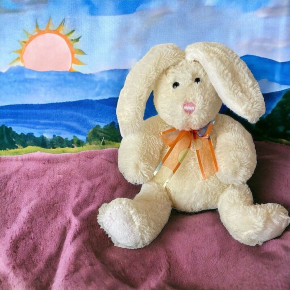 Mary Meyer | Toys | Mary Meyer 9inch Soft Floppy Ivory Plush Bunny ...